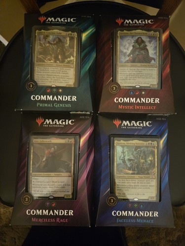 MTG Magic the Gathering - 2019 Commander Decks (Full Set Of 4) Sealed ...