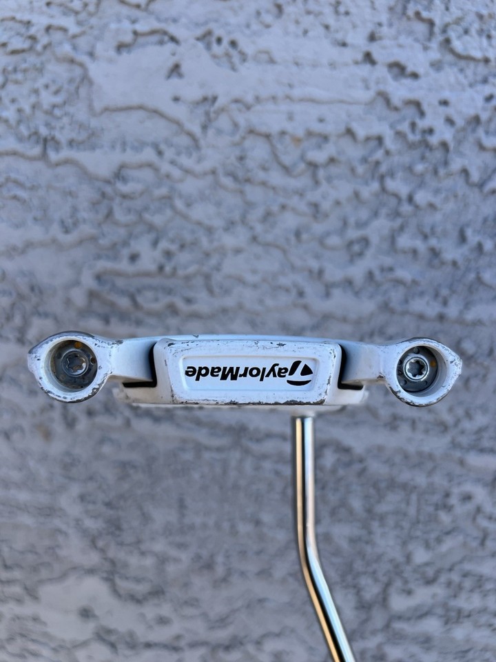 TAYLORMADE GHOST SPIDER PURE ROLL (white) Putter Golf Club, RH, 34 ...