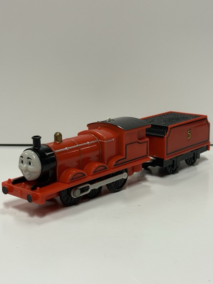 Thomas & Friends Trackmaster James Motorized Engine 2009 Mattel Tested ...