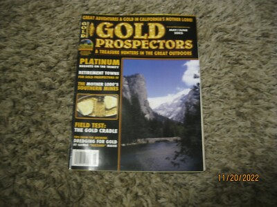 Gold Prospectors Mining Magazine May / June 2005 Platinum Nuggets on ...