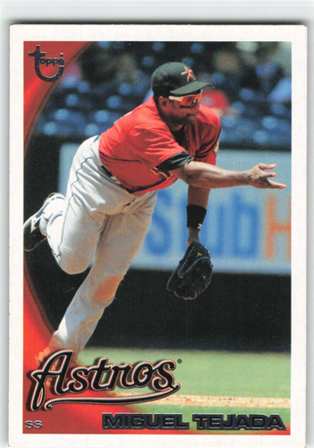 2010 Topps Miguel Tejada TARGET RETRO LOGO #160 - Houston Astros (MC ...