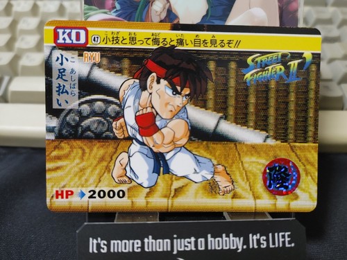 Street Fighter II Bandai Ryu Carddass Card #47 Japanese Retro Japan ...