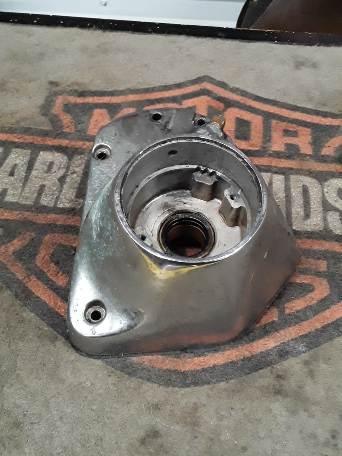 1973-Later Harley Shovelhead Side Oiler Chrome Cam Cover for FX FLH FXR ...