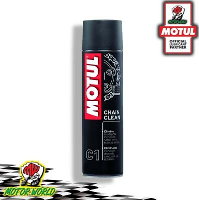 Motul C1 Chain Clean Sgrassatore Catena Spray Pulitore Catene Moto Quad ...