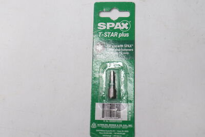 Spax T20 T-Star Plus Insert Screwdriver Bit 1/4" x 1" 5000009185209 | eBay