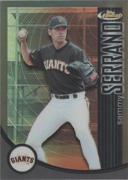 2001 Topps Finest - Refractor #137 Sammy Serrano /241 (RC) for sale ...