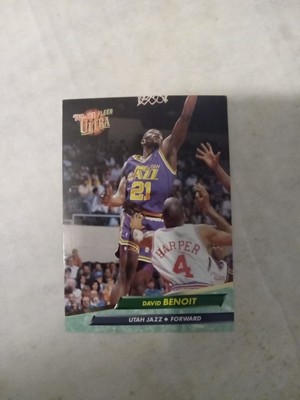 1992-93 Fleer Ultra NBA Trading Card David Benoit Utah jazz #177 | eBay