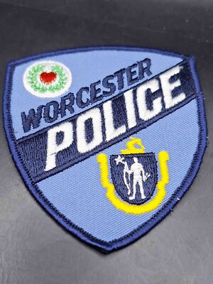 Worcester Police US Patch Ärmelabzeichen USA Polizei | eBay.de