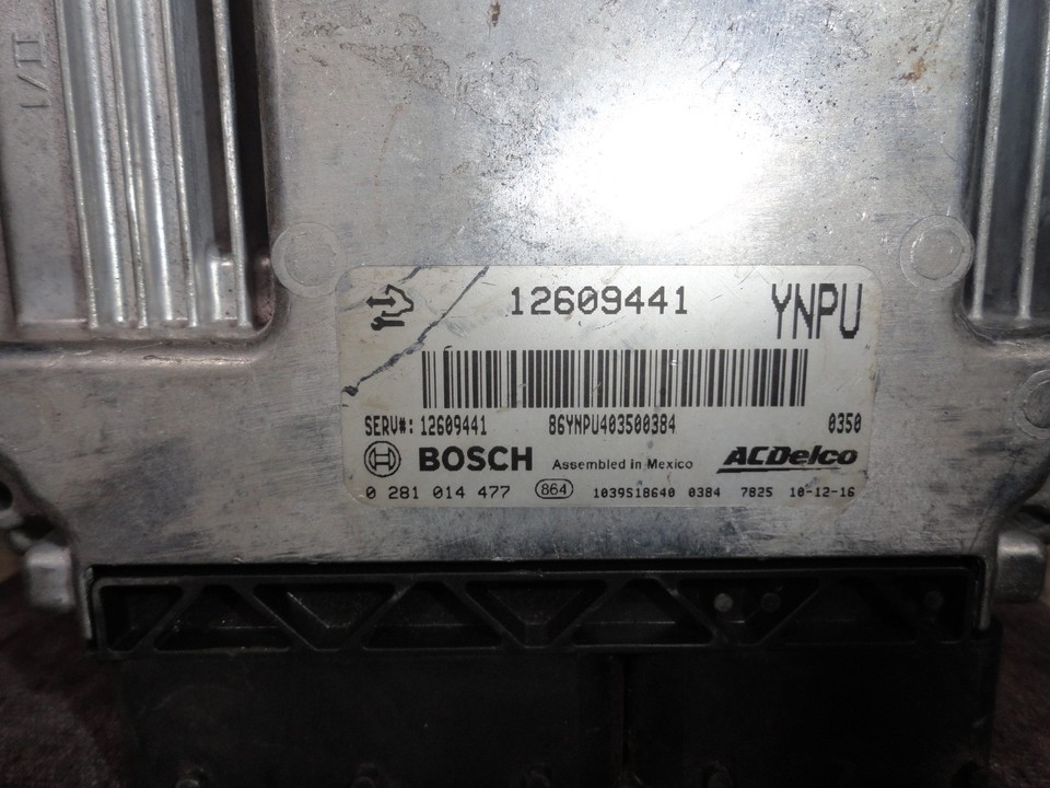 07-10 6.6 Duramax ECM PCM Engine Control Module 12609441 Chevy untested ...