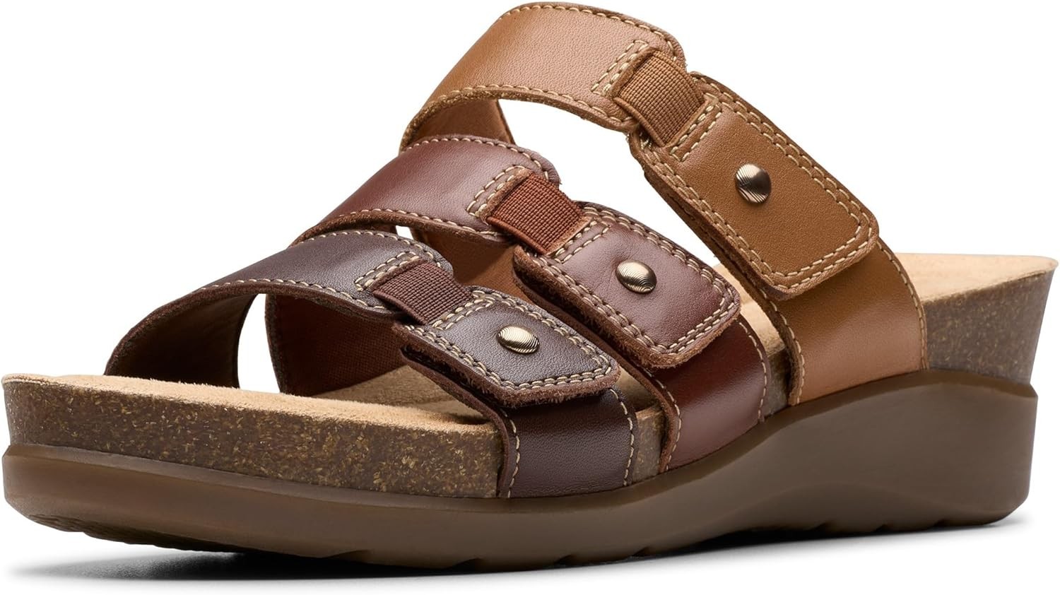 Clarks womens Calenne Lily, 9, Brown Multi Leather | eBay