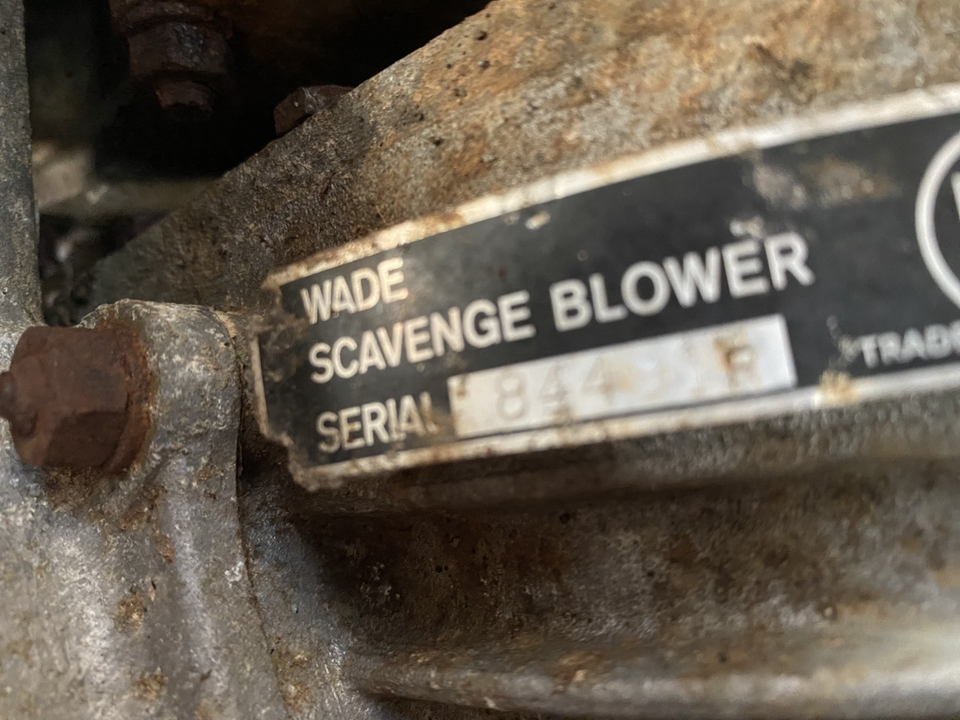 COMMER TS3 2 STROKE DIESEL ENGINE & GEARBOX & SUPER CHARGER spares or ...
