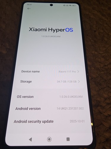 Xiaomi 11T Pro 5G Smartphone Dual SIM, 128GB, 8gb/Ram, 6.67" Display ...