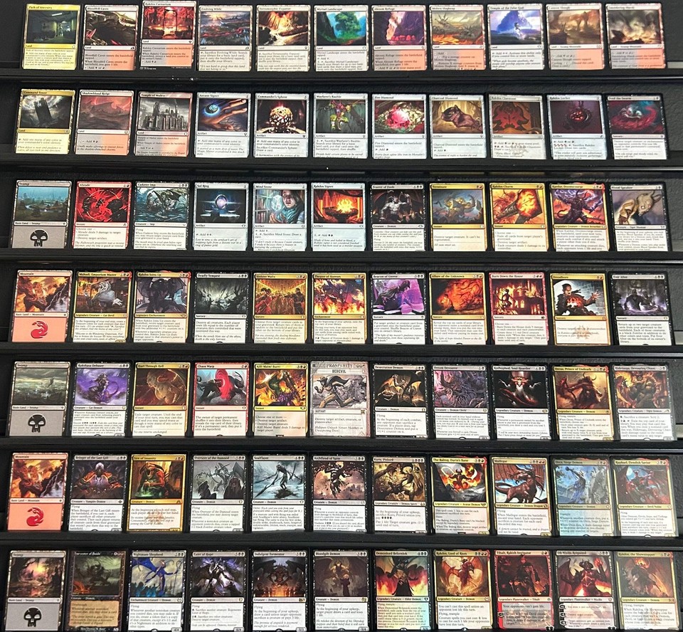 ***Custom Commander Deck*** Rakdos the Showstopper - Demons - EDH Magic ...
