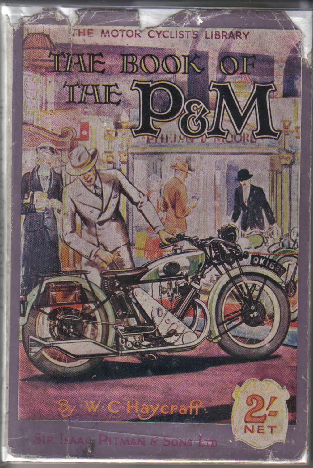 P & M Motorcycles by Haycraft Pitman Technical Book Pub.1930 colour ...