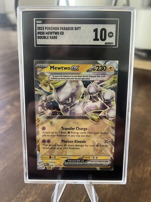 Pokémon TCG Mewtwo ex Paradox Rift 058/182 Holo Double Rare | eBay