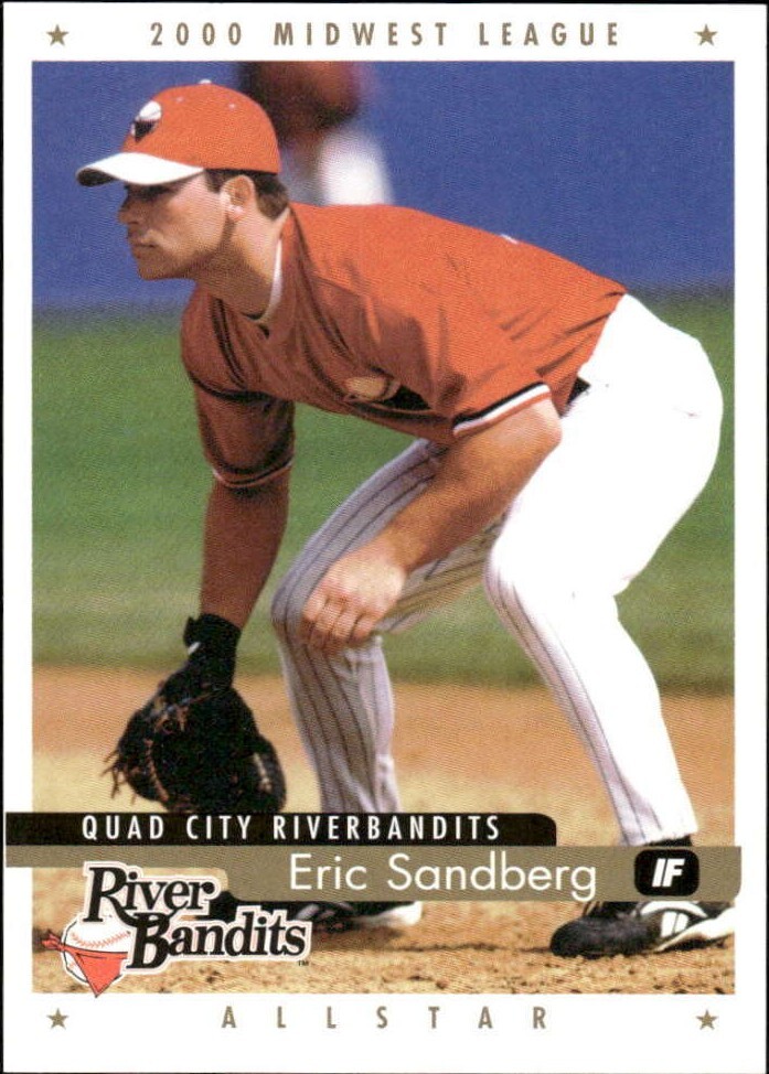 2000 Active Graphics Midwest League All Stars - Eric Sandberg (RC) for ...