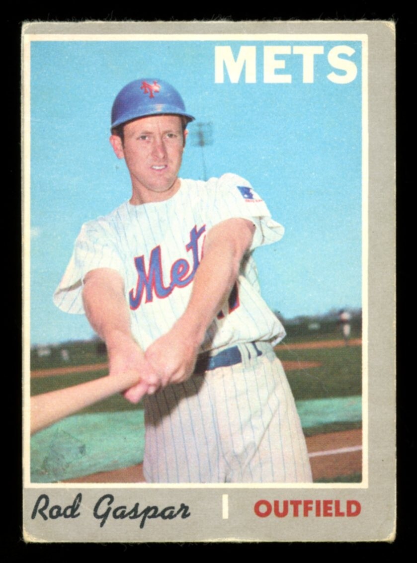 1970 TOPPS OPC O PEE CHEE BASEBALL #371 Rod Gaspar VG-EX NEW YORK N Y ...