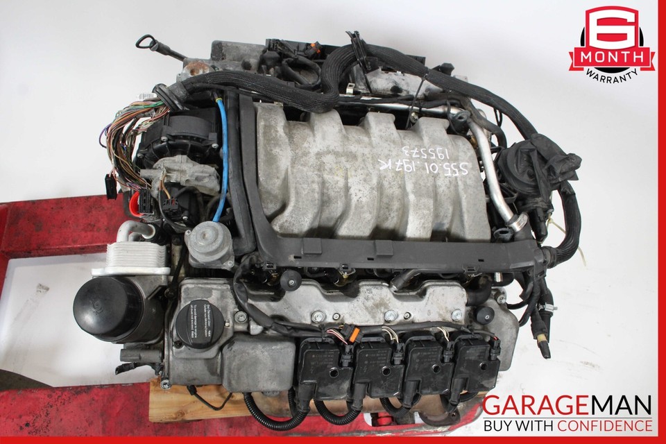 01-02 Mercedes W215 CL55 S55 AMG 5.5L Complete Engine Motor Block ...