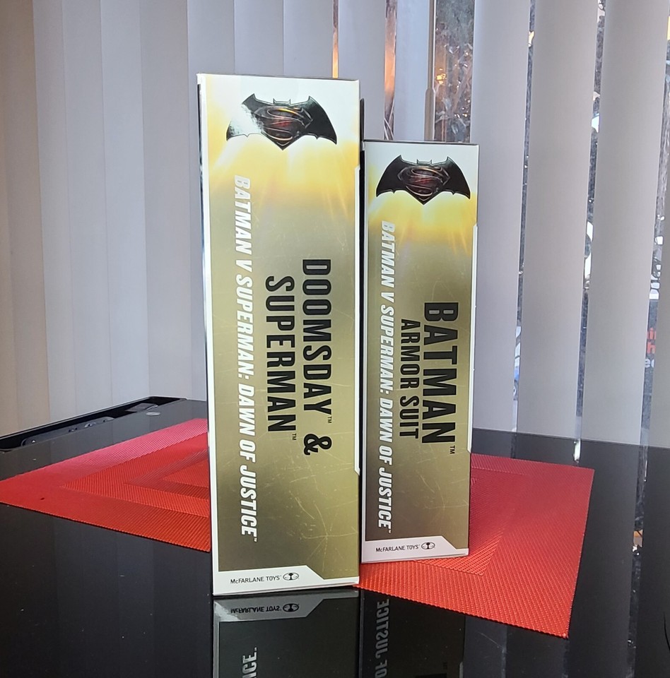 McFarlane DC Multiverse BvS Dawn of Justice Figures & Doomsday v ...