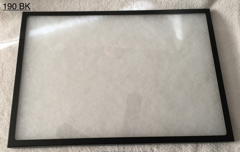 #190 (12) Riker Mount Display Case Shadow Box Frame Tray 20" X 14" X 3/ ...