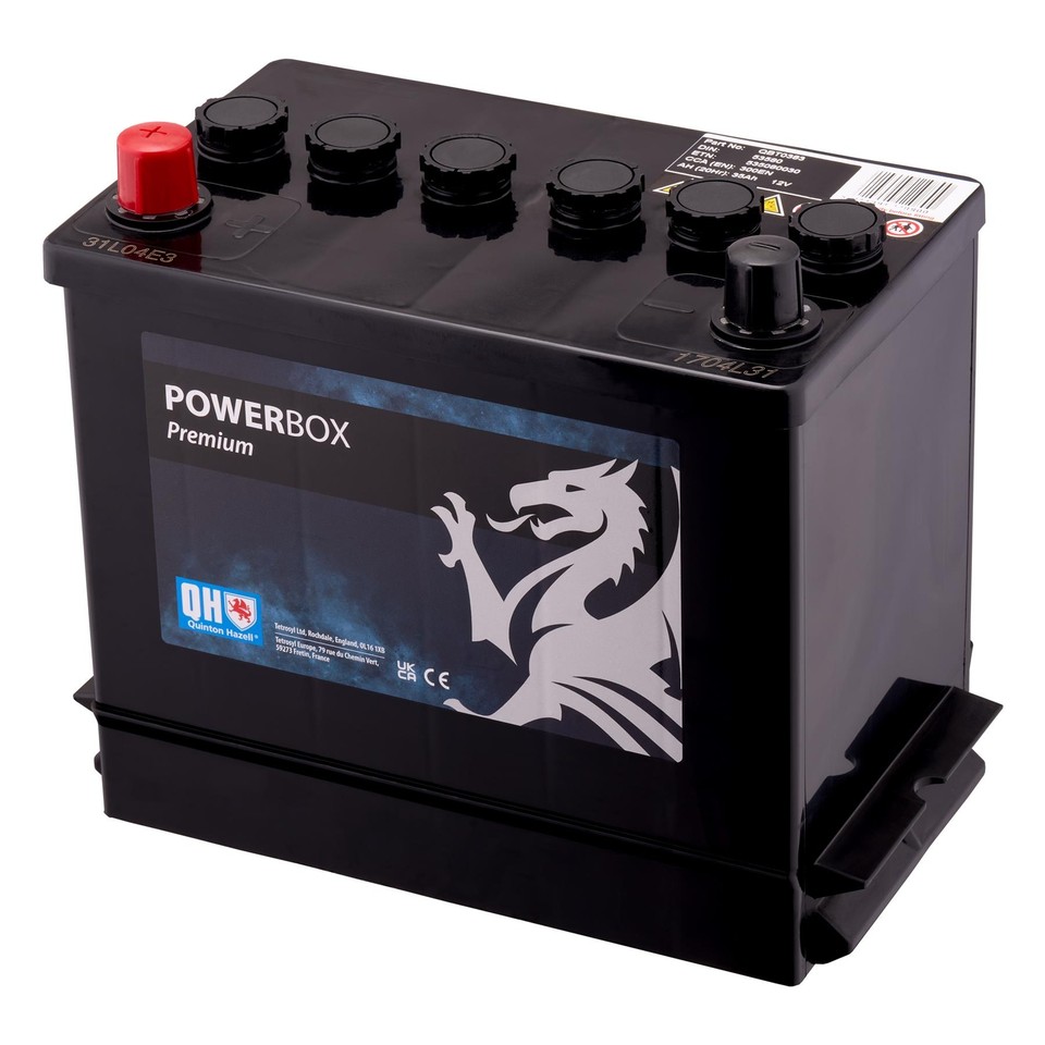 Starter Battery 038 35Ah 300A CCA 12V T1 Terminal A (British Leyland ...