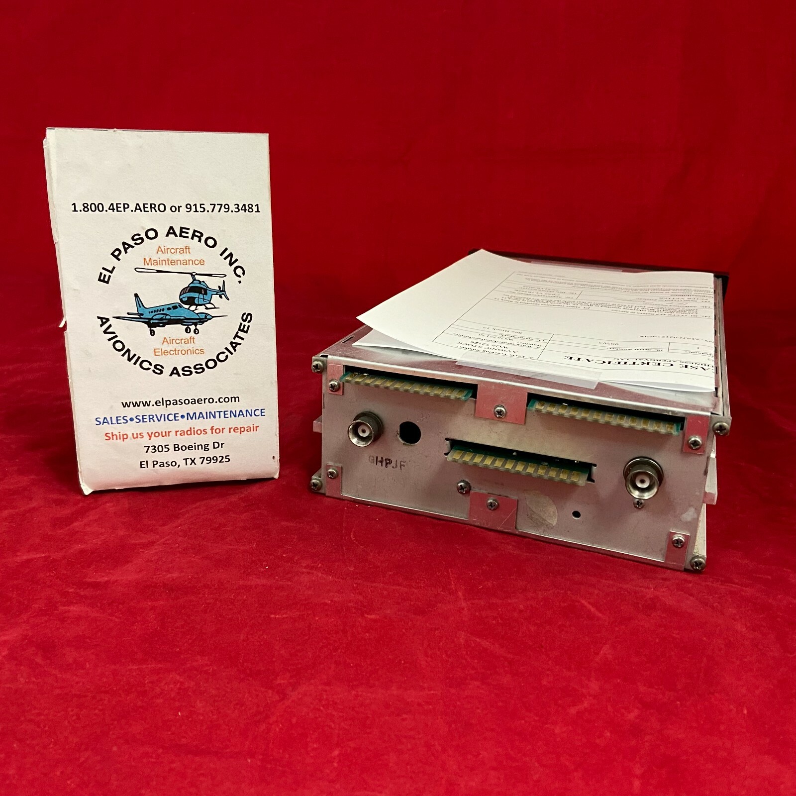 Narco MK-12E TSO NAV/COM with Serviceable 8130. Exchange $1095.00 | eBay