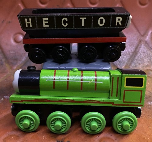 HECTOR THE HORRID HOPPER & HENRY THOMAS TANK ENGINE & FRIENDS WOODEN ...