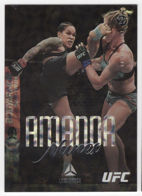 2021 Panini Luminance UFC Asia #53 Amanda Nunes - NM-MT | eBay
