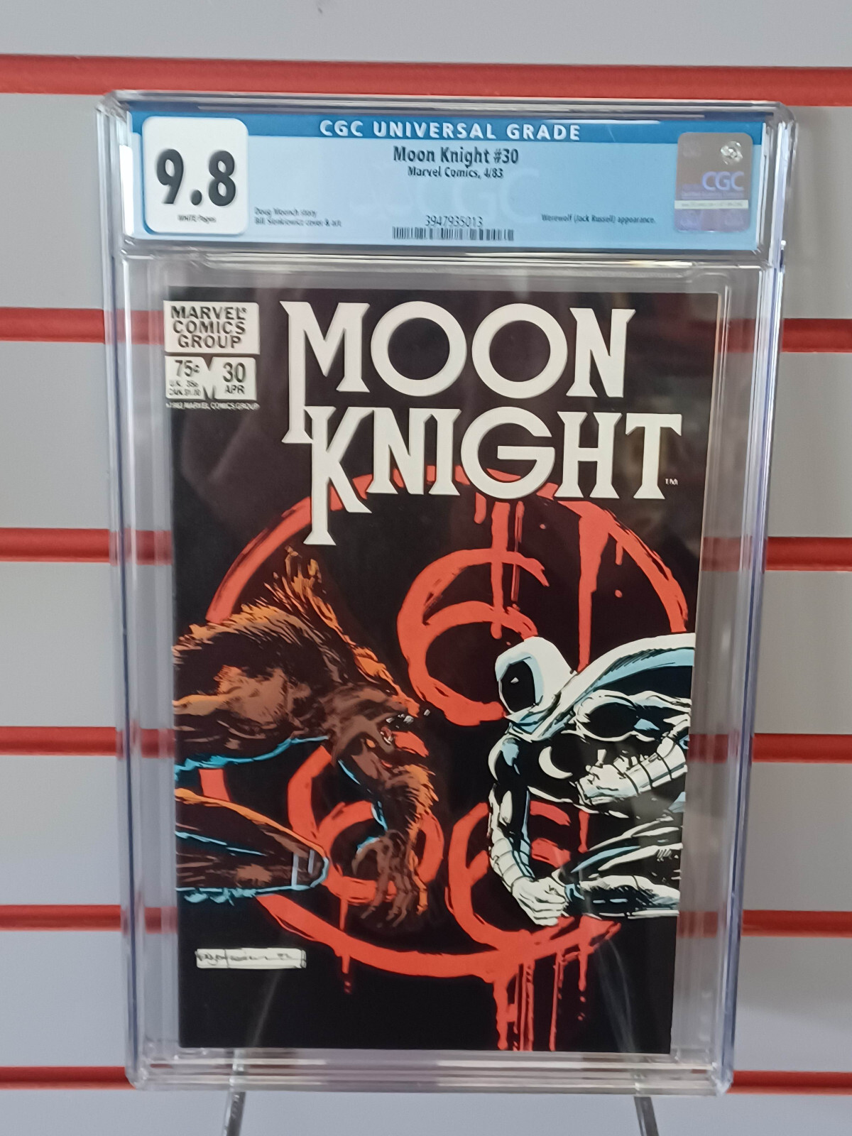 MOON KNIGHT #30 (Marvel Comics, 1983) CGC Graded 9.8 ~ WHITE Pages | eBay