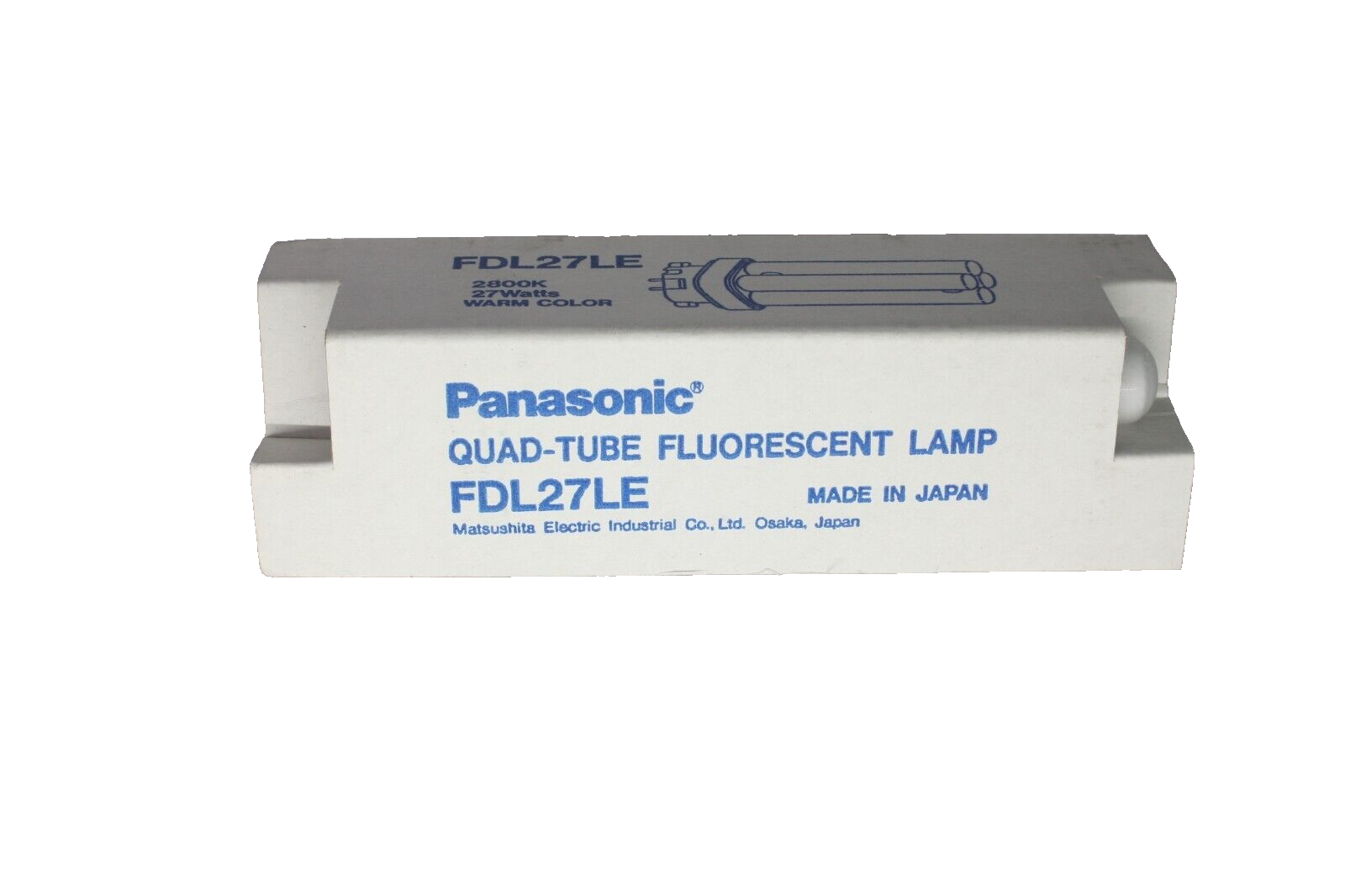 Lot of 4 PANASONIC FDL27LE 2800K 27Watts Warm Color Quad-Tube ...