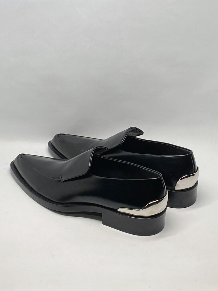 Jil Sander Steel Heel Pointed Toe Loafer size 40 Retail For $1230 | eBay