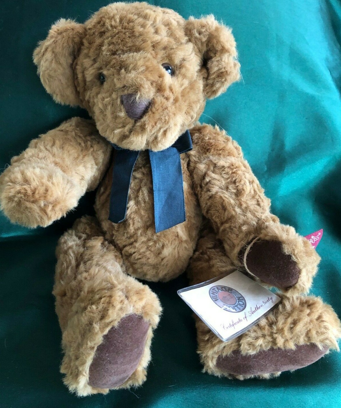 RUSS BERRIE - VINTAGE EDITION COLLECTION - 12" PLUSH BEAR - CHADFIELD ...