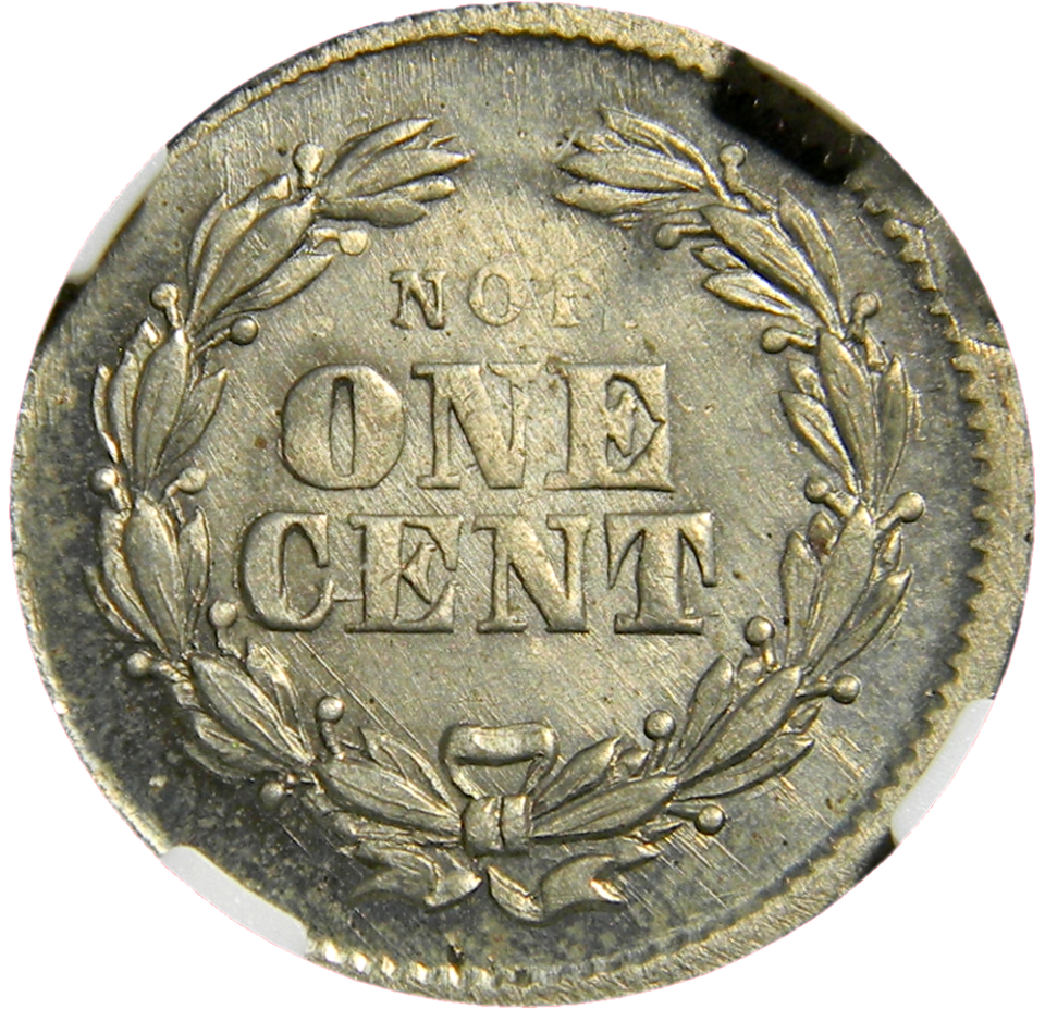 1863 Not One Cent Civil War Token R.8, NGC MS 64 (21-12) | eBay