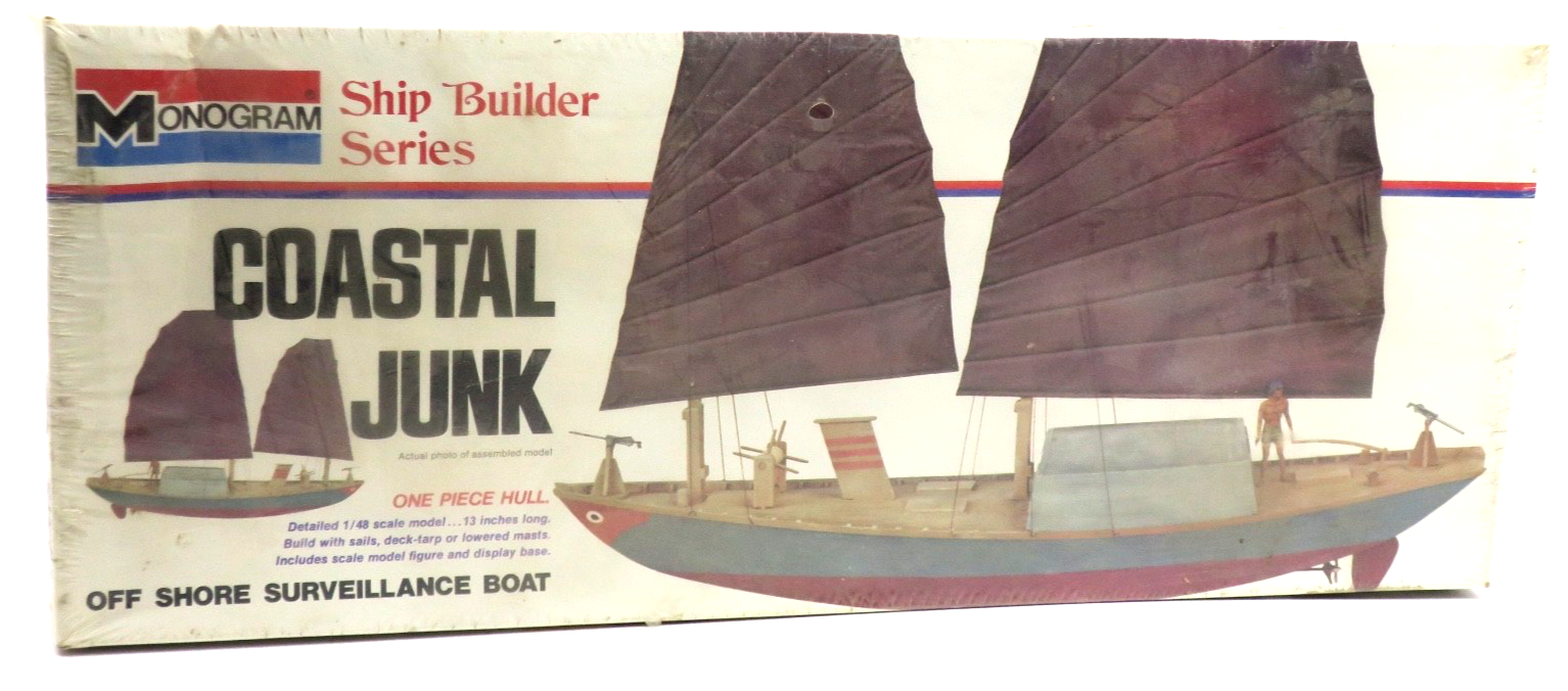 Monogram 1/48 Coastal Junk Model Kit | eBay