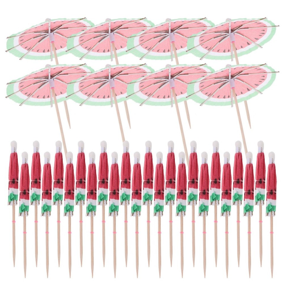 50 Pcs Mini Paper Umbrella Picks For Cocktail Drinks And Appetizers ...