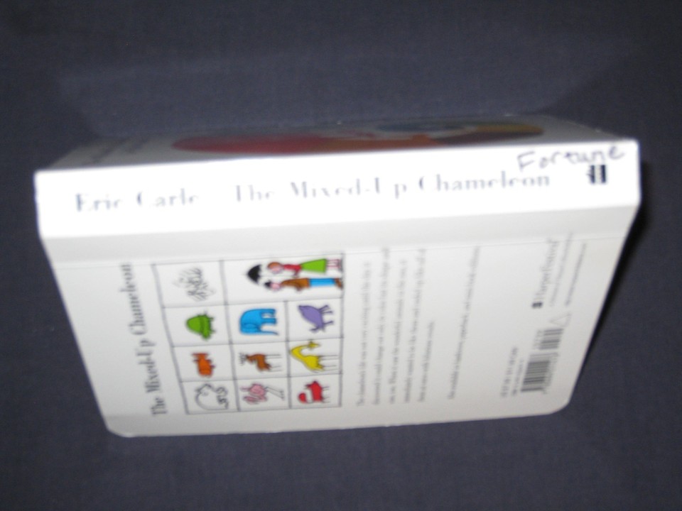 The Mixed-Up Chameleon Eric Carle First Edition Board Book 1998 | eBay