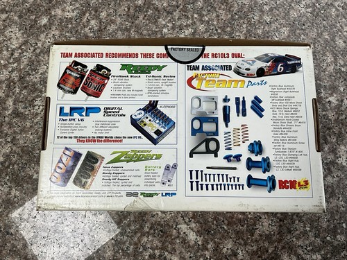 1998 Team Associated RC10L3 Oval RC 1:10 Scale #8018 ORIGINAL BOX ONLY ...