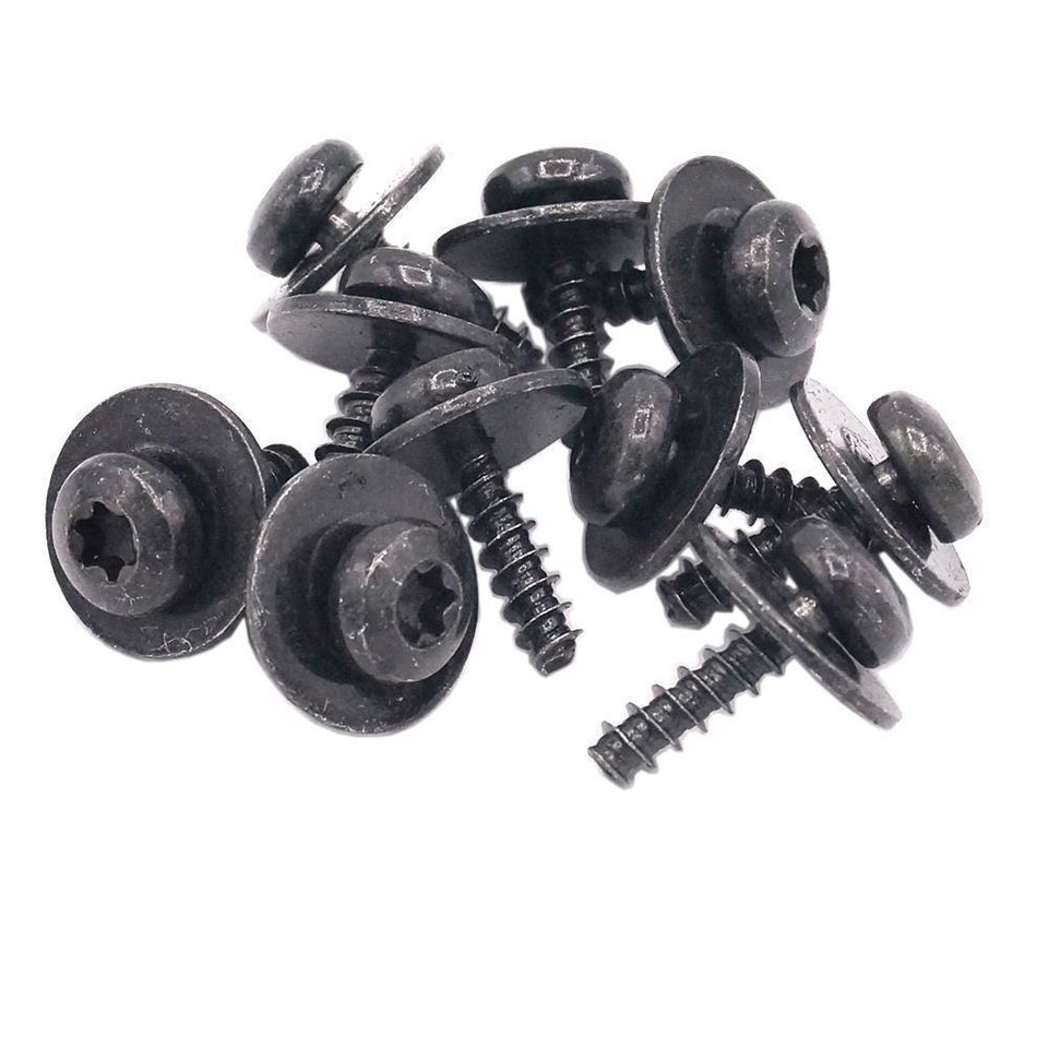 10 x YOU.S Original Torx Sheet Metal Screw with Washer for Ford ...