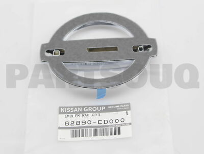 62890CD000 Genuine Nissan EMBLEM-FRONT 62890-CD000 | eBay