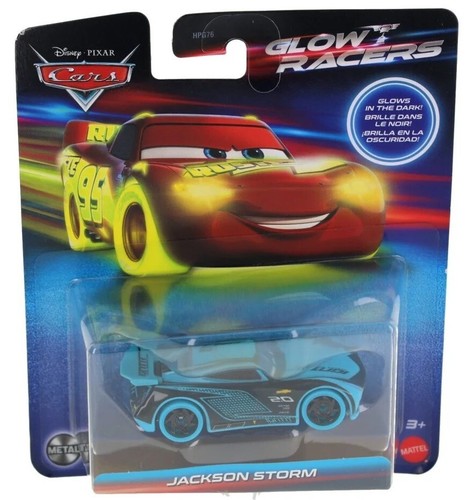 JACKSON STROM - Glow in the Dark Racermann Racers Disney Pixar Cars 1: ...