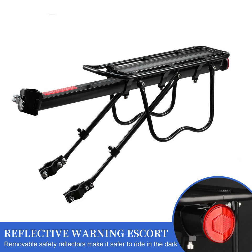 Bike Rear Carrier Rack Mountain Road Bicycle Alloy Pannier Luggage ...