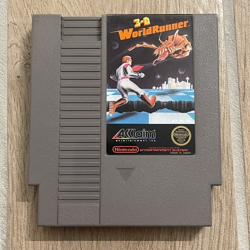 3-D WorldRunner (Nintendo Entertainment System, 1987) NES 5 Screw Cart ...