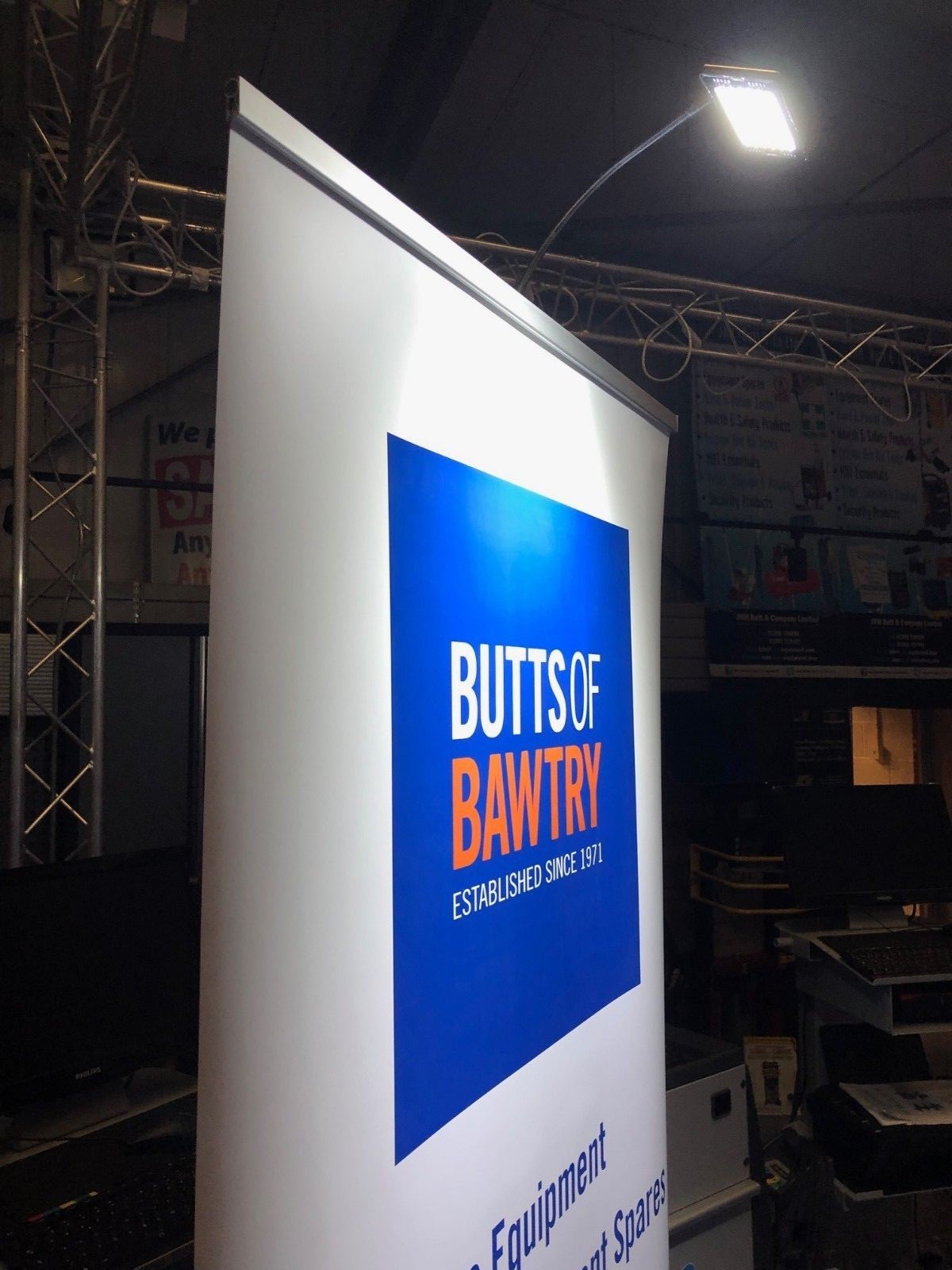 Pull Up Banner Spotlight LED Light For Banner SHS3940B | eBay UK