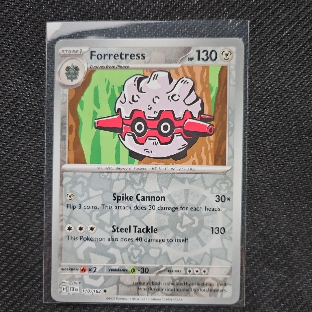 Reverse Holo Forretress 110/162 Uncommon Temporal Forces | eBay