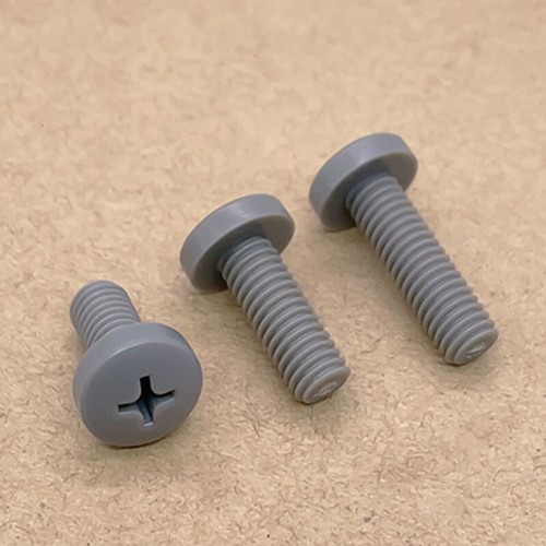 5/10 M3-M10 PVC Nylon Plastic Precision Cross Phillips Pan Round Head ...
