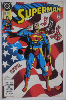 Superman #53 1st Appearance Sons of Liberty DC Comics 1991 | eBay
