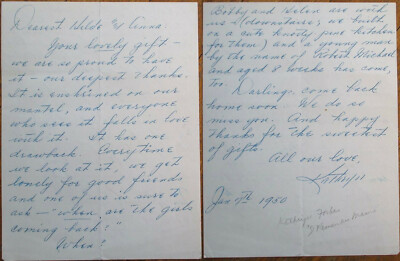 KATHRYN FORBES 1950 ALS Autograph, Handwritten, Signed-Letter - Writer ...