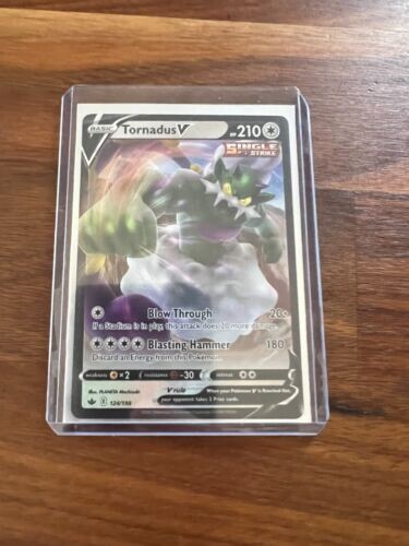 TORNADUS V 124/198 | Pokemon TCG Chilling Reign Full Art Ultra Rare ...