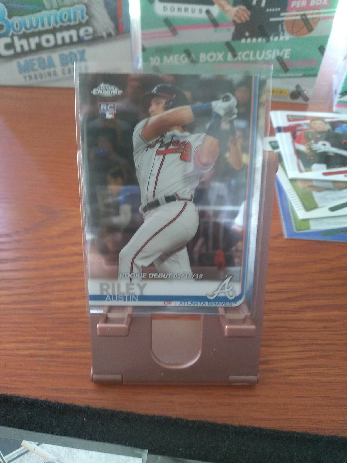 AUSTIN RILEY 2019 Topps Chrome Update #61 Rookie Card RC Atlanta Braves ...