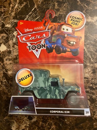 Disney Pixar Cars Toon Corporal Kim Deluxe Car | eBay